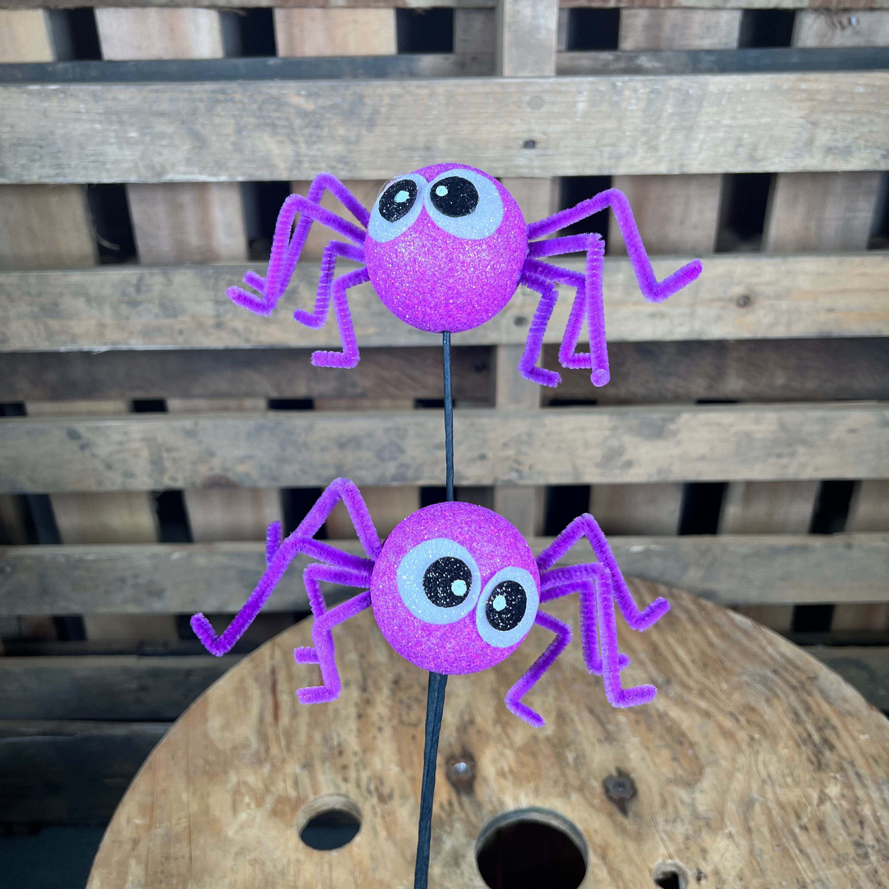 21in purple spider pick- 57062PU – MB Crafts