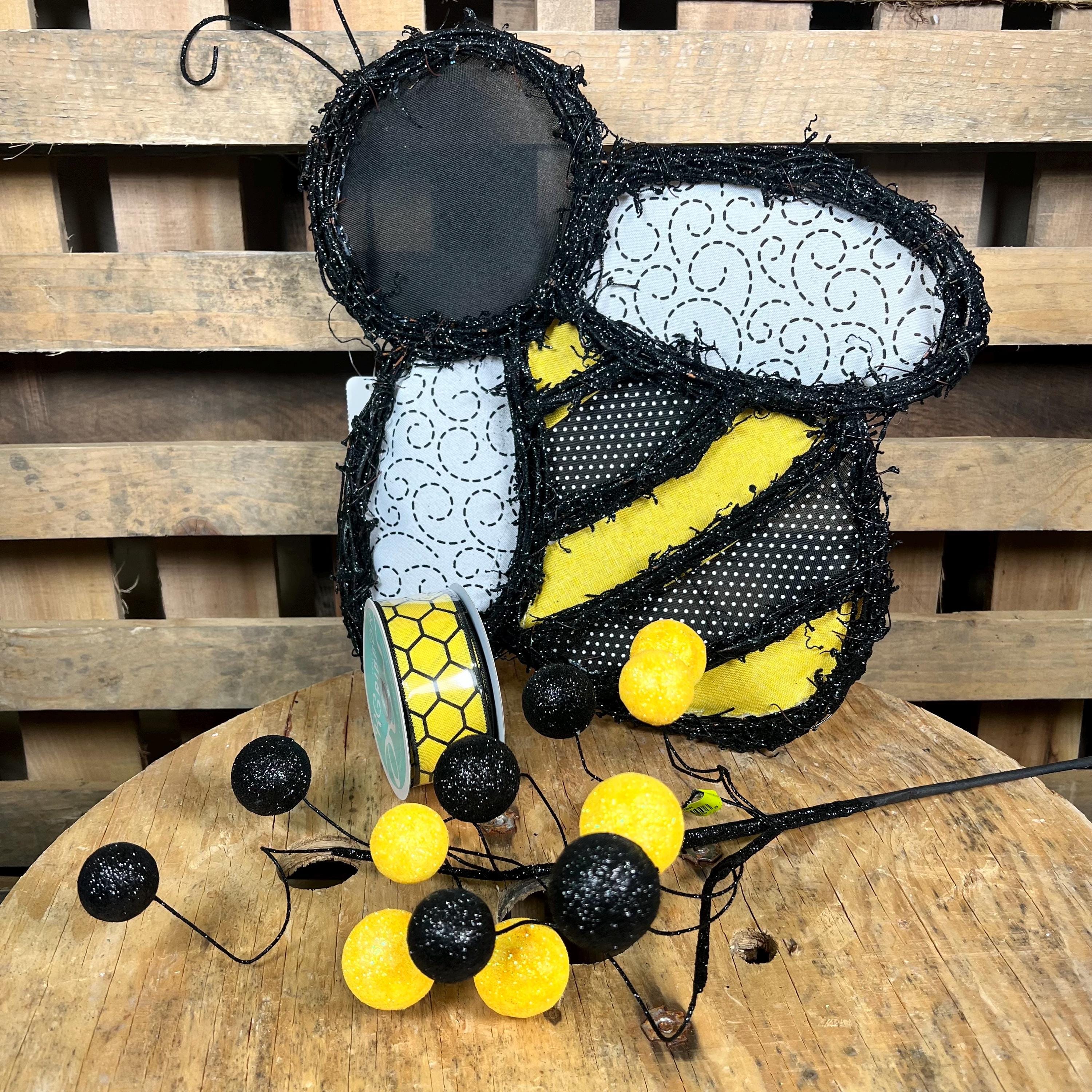 Bumble bee kit, bee project, diy wreath kit – MB Crafts